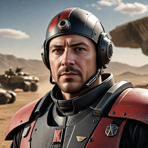 andrew tate as kane from command and conquer - AI Image