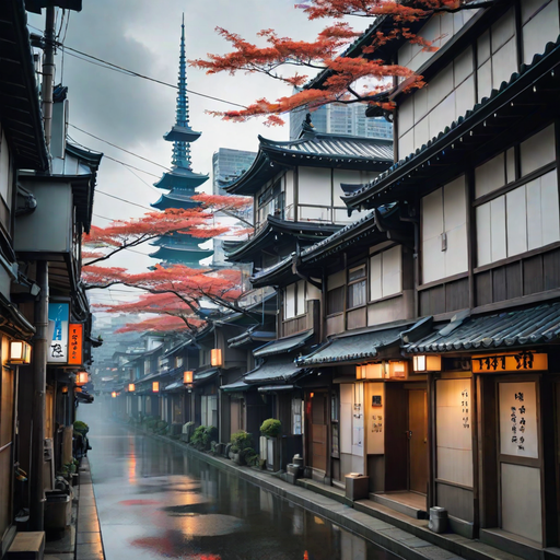 Futuristic Japan - AI Image